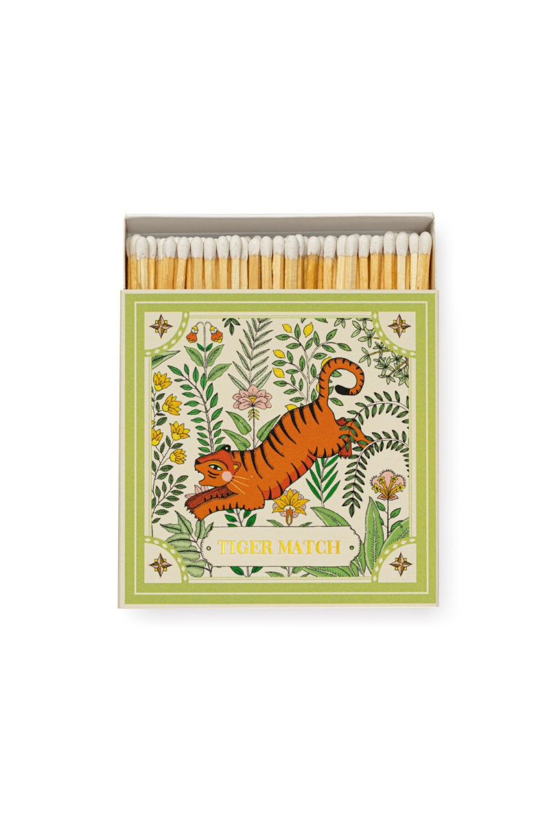Archivist Gallery, Luxury Square Matchbox- Ariane's Green Tiger ...