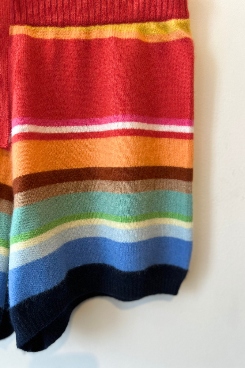 Cashmere Multi-Stripe Shorts – Snapdragon Designs