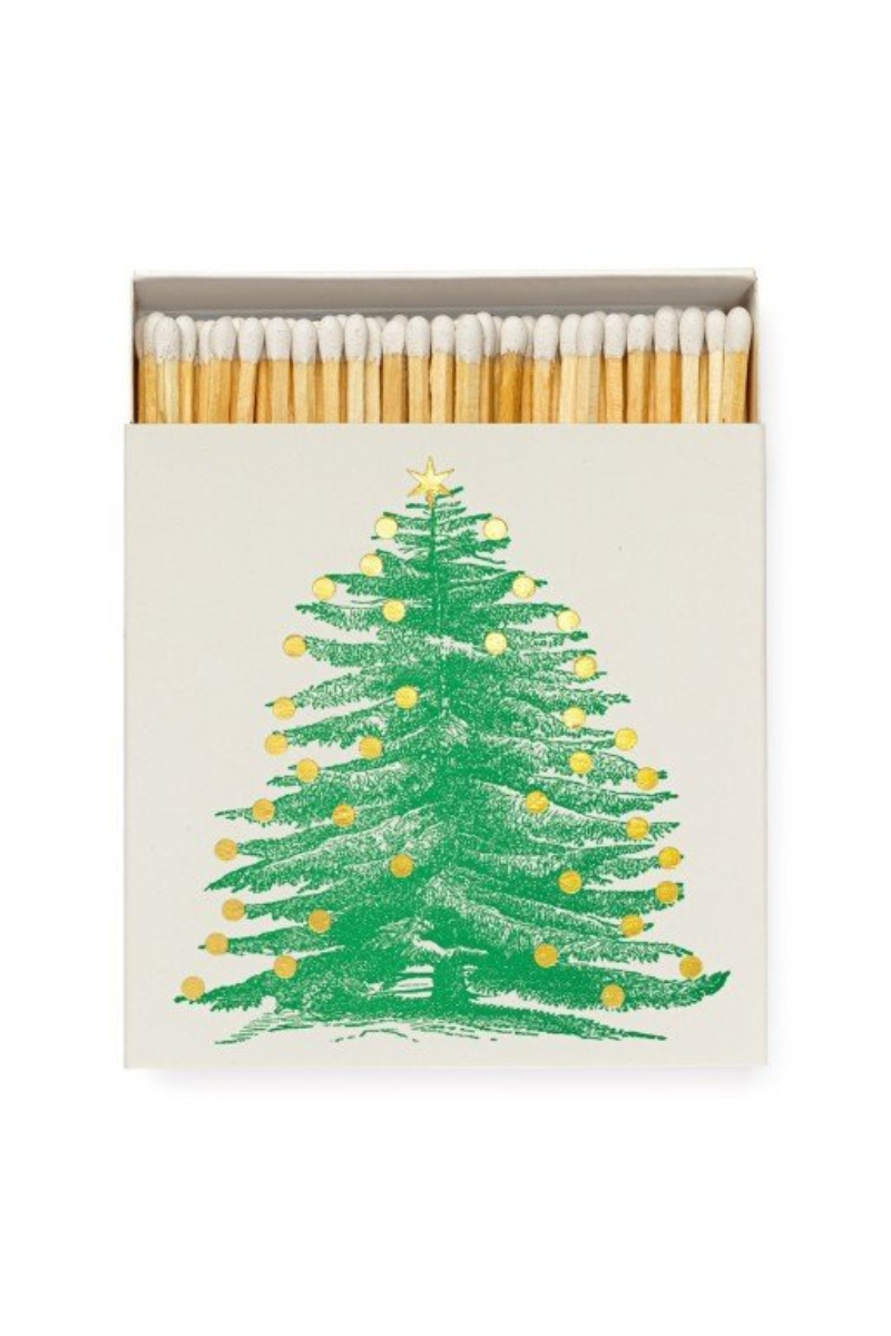 Archivist Gallery, Luxury Square Matchbox- Christmas Tree – Snapdragon ...
