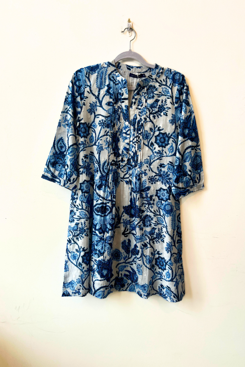 La Plage, Maye Dress- Katu Floral Print – Snapdragon Designs