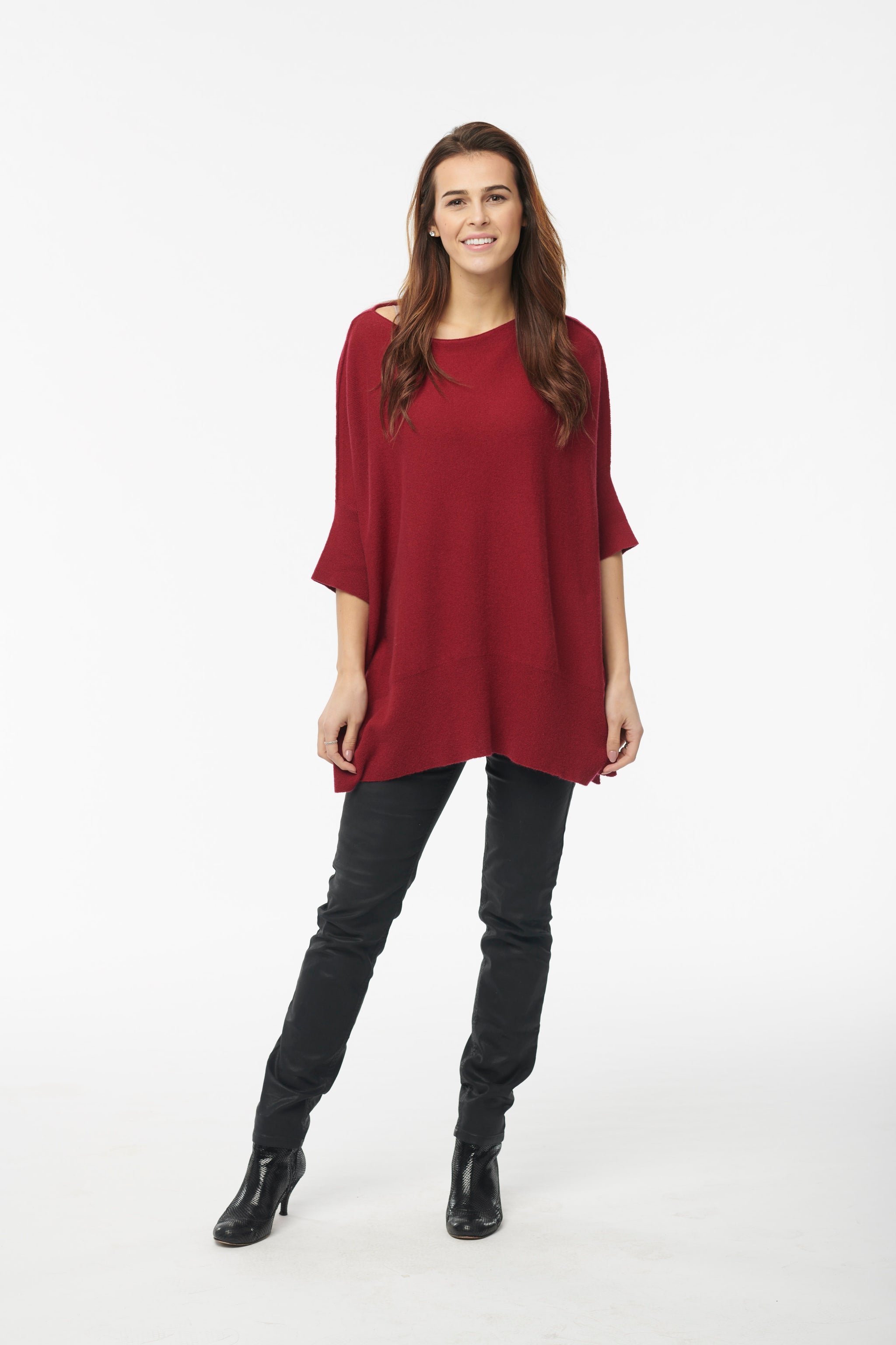 Cashmere Oversized Tee – Snapdragon Designs